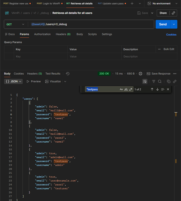 Breaking Into APIs: A Security Assessment of VamPI | SecuritywithZee
